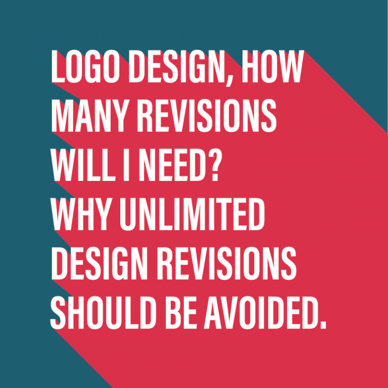 How many logo design revisions do I need? Avoid unlimited revisions.